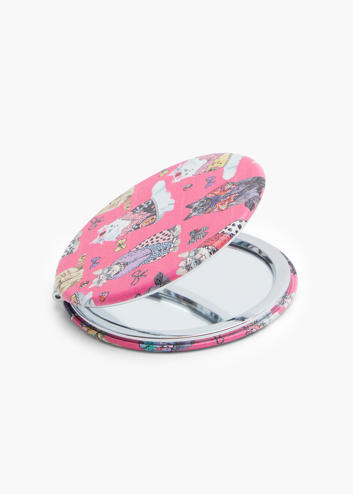 Shop Cat Compact Mirror in Red | Accessories | Taking Shape AU
