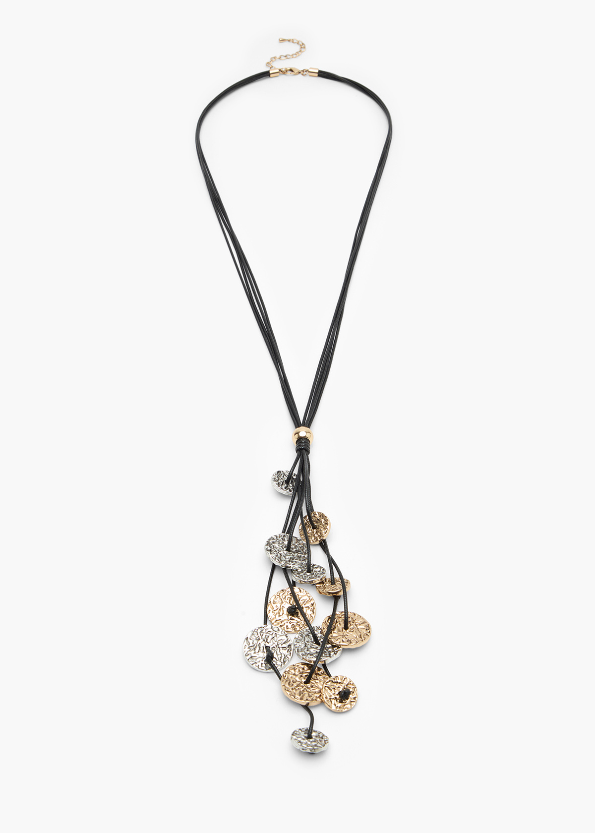 Shop Mixed Metal Disc Necklace in Multi | Accessories | Taking Shape AU