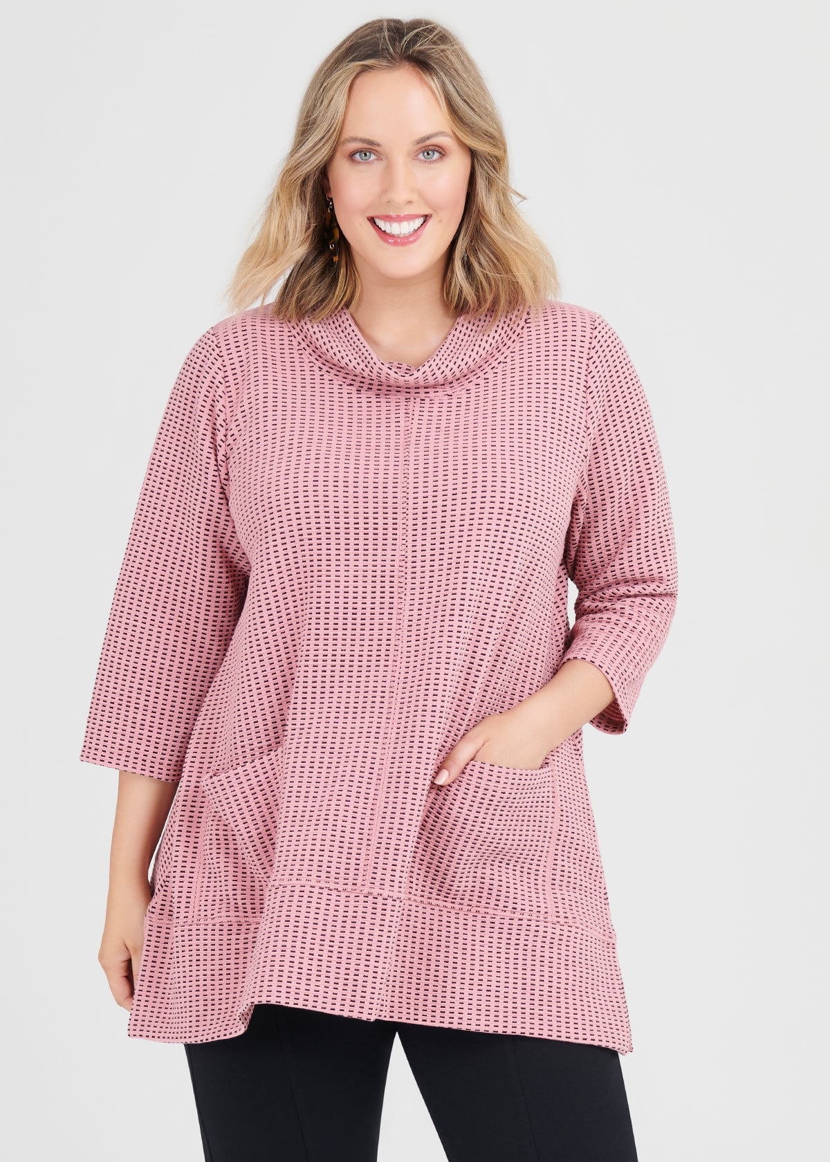 Shop Plus Size Tick Tick Top, Pink | Taking Shape AU
