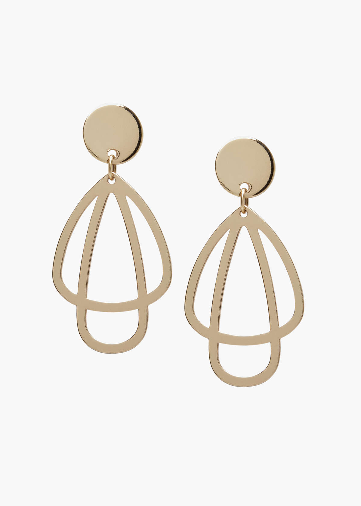 Shop Abstract Dangle Earrings in Yellow | Accessories | Taking Shape AU