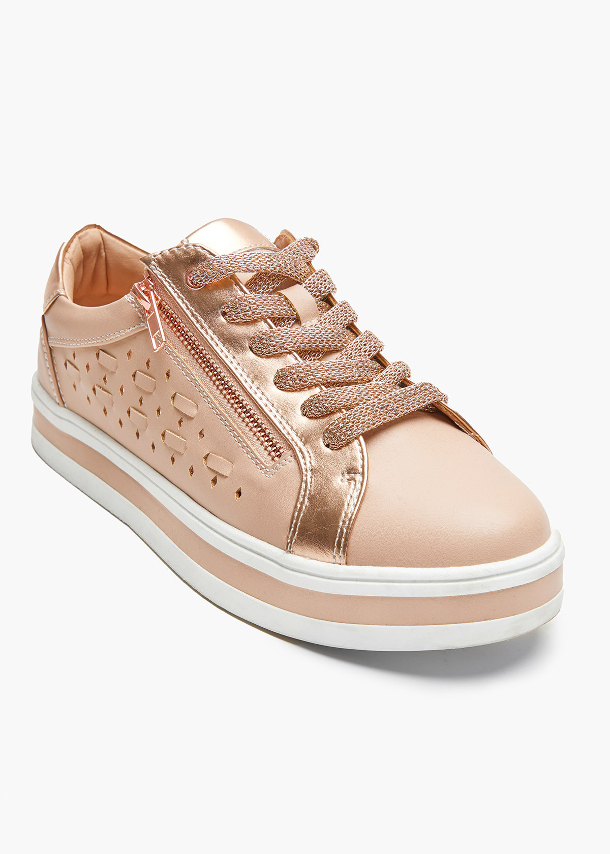 Shop Red Woven Detail Sneaker | Comfortable Shoes | Taking Shape AU