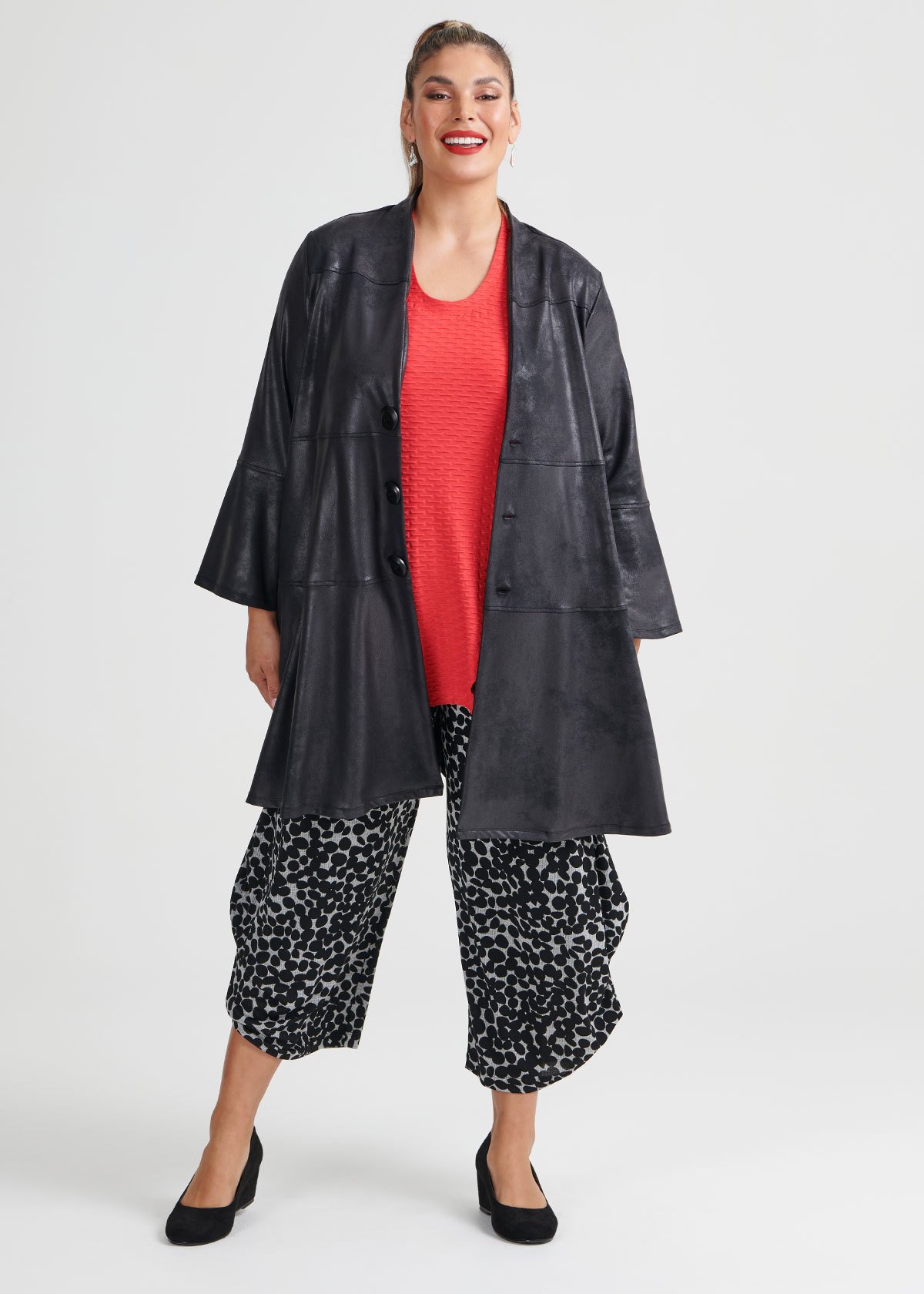 Shop Plus Size Horizon Idol Jacket in Black | Taking Shape AU