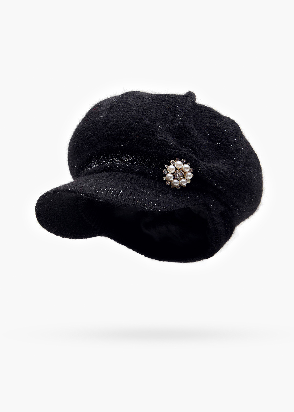 Shop Winter Baker Boy Hat in Black | Accessories | Taking Shape NZ