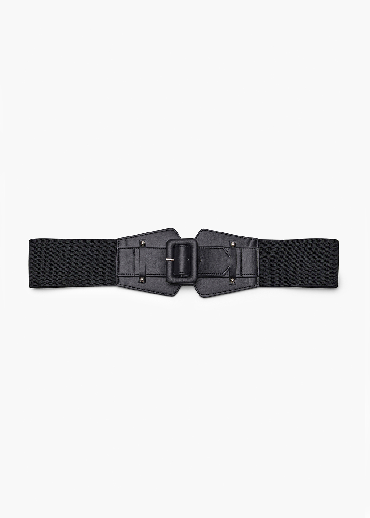 Shop Elastic Wide Front Belt in Black | Accessories | Taking Shape AU