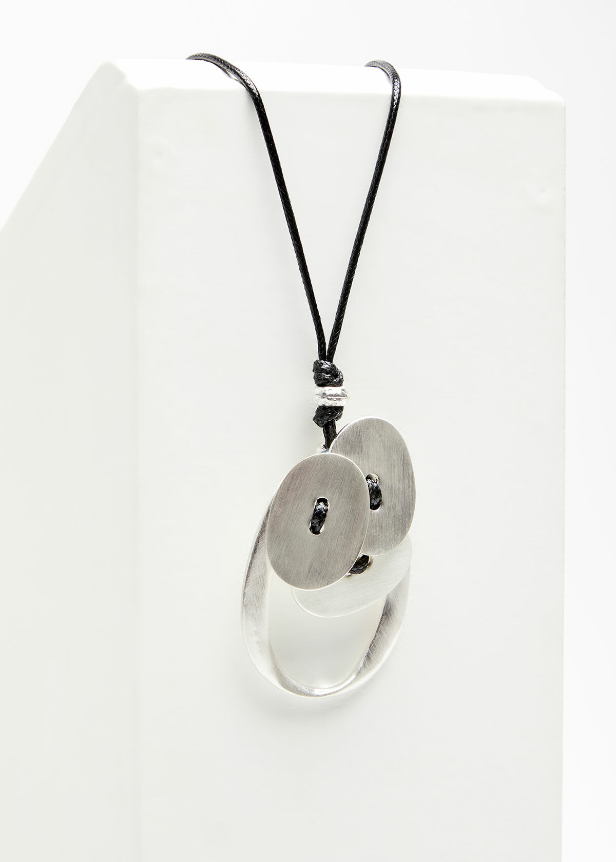 Shop Silver Button Pendant Necklace | Accessories | Taking Shape AU