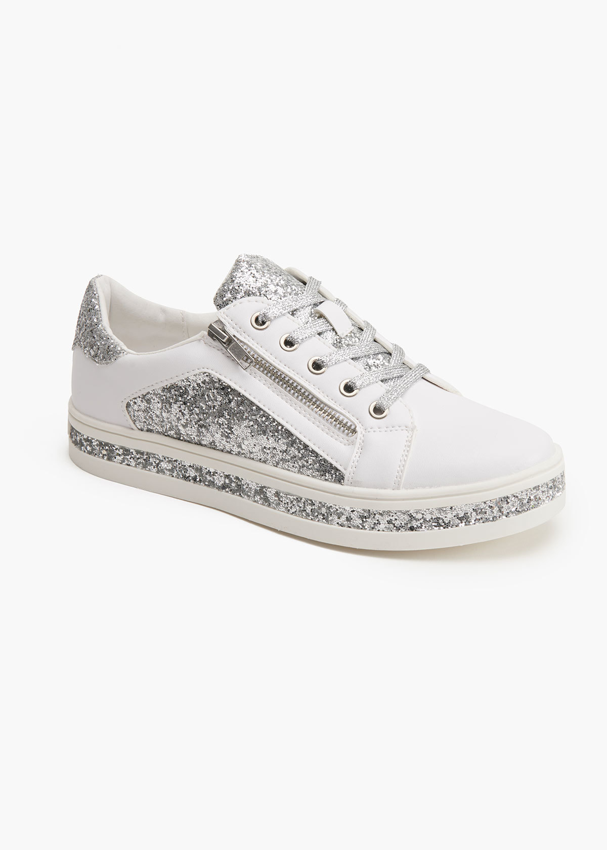 Shop White Shine Bright Sneaker | Comfortable Shoes | Taking Shape AU