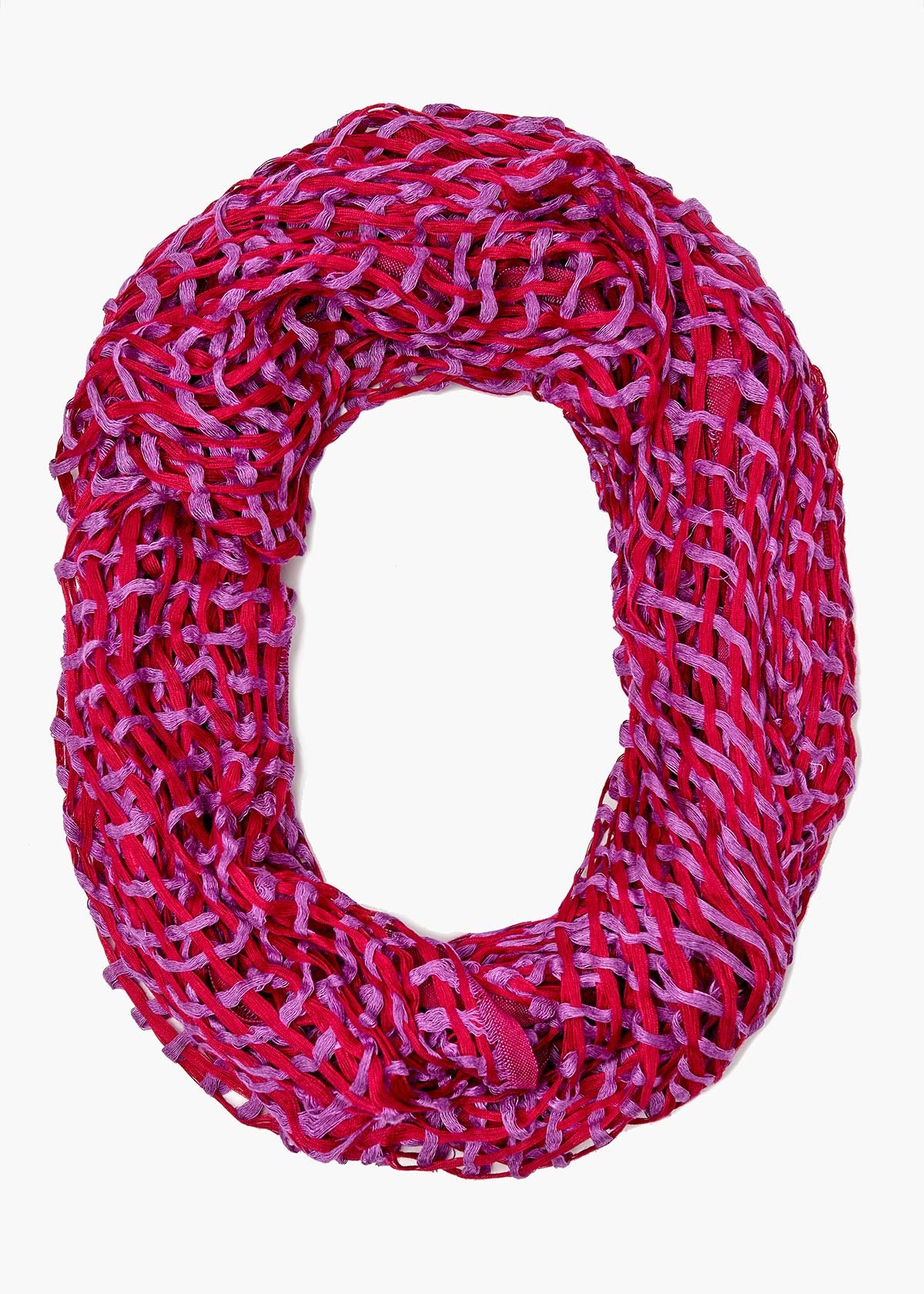 Shop Two Tone Woven Snood in Pink | Accessories | Taking Shape AU