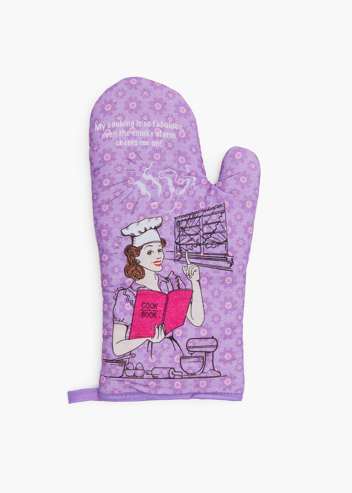 Shop Retro Oven Mitt in Purple | Accessories | Taking Shape AU