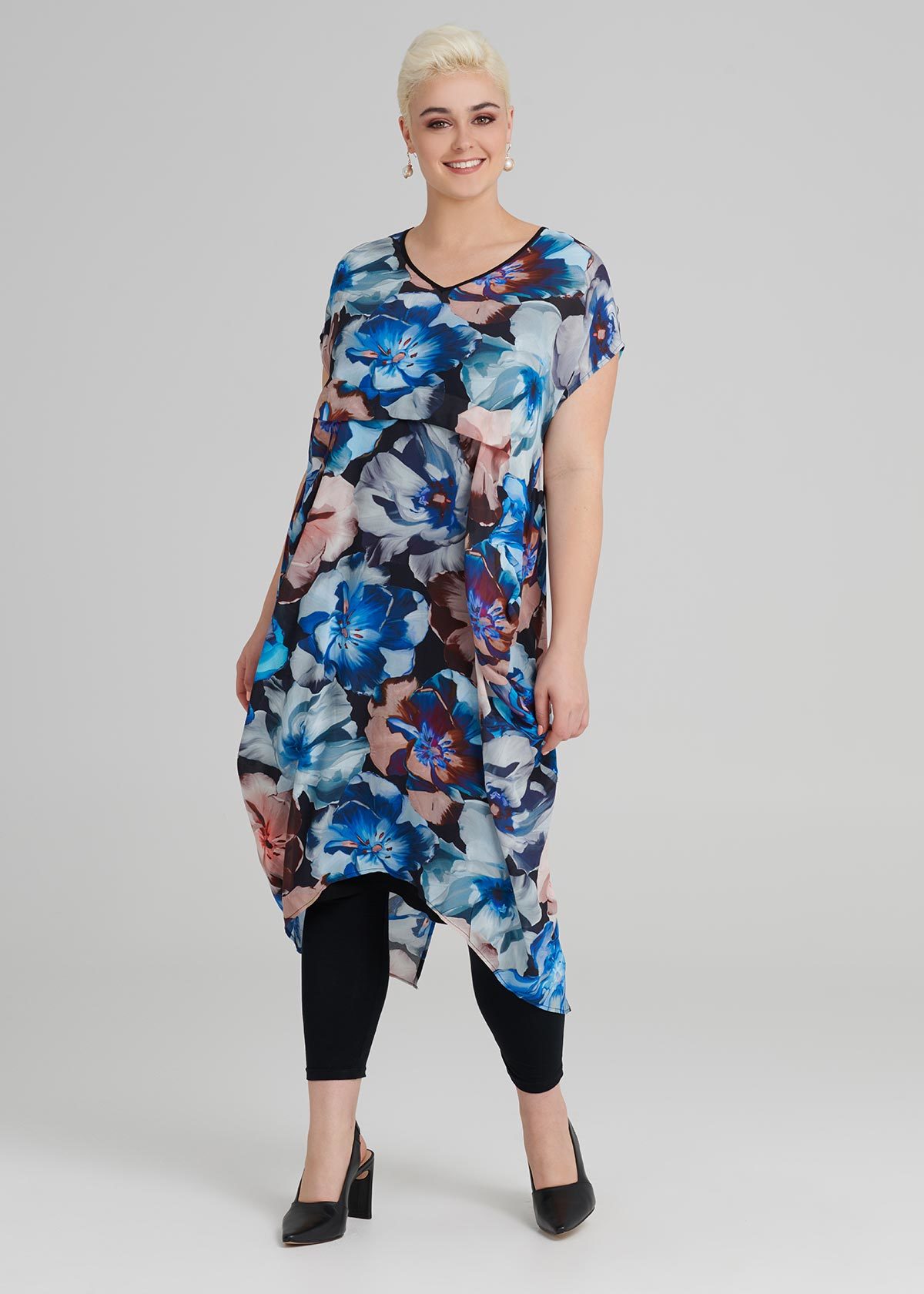 Shop Plus Size Jardin Print Dress, Floral | Taking Shape SG