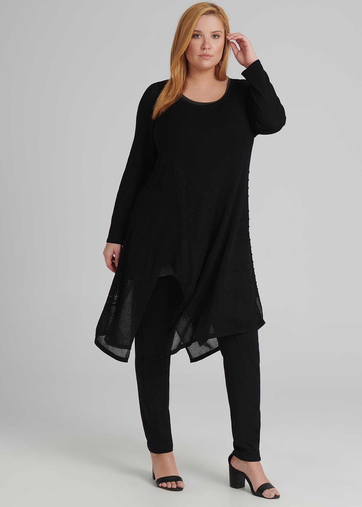 Shop Plus Size Night Moves Jumper, Black | Taking Shape AU