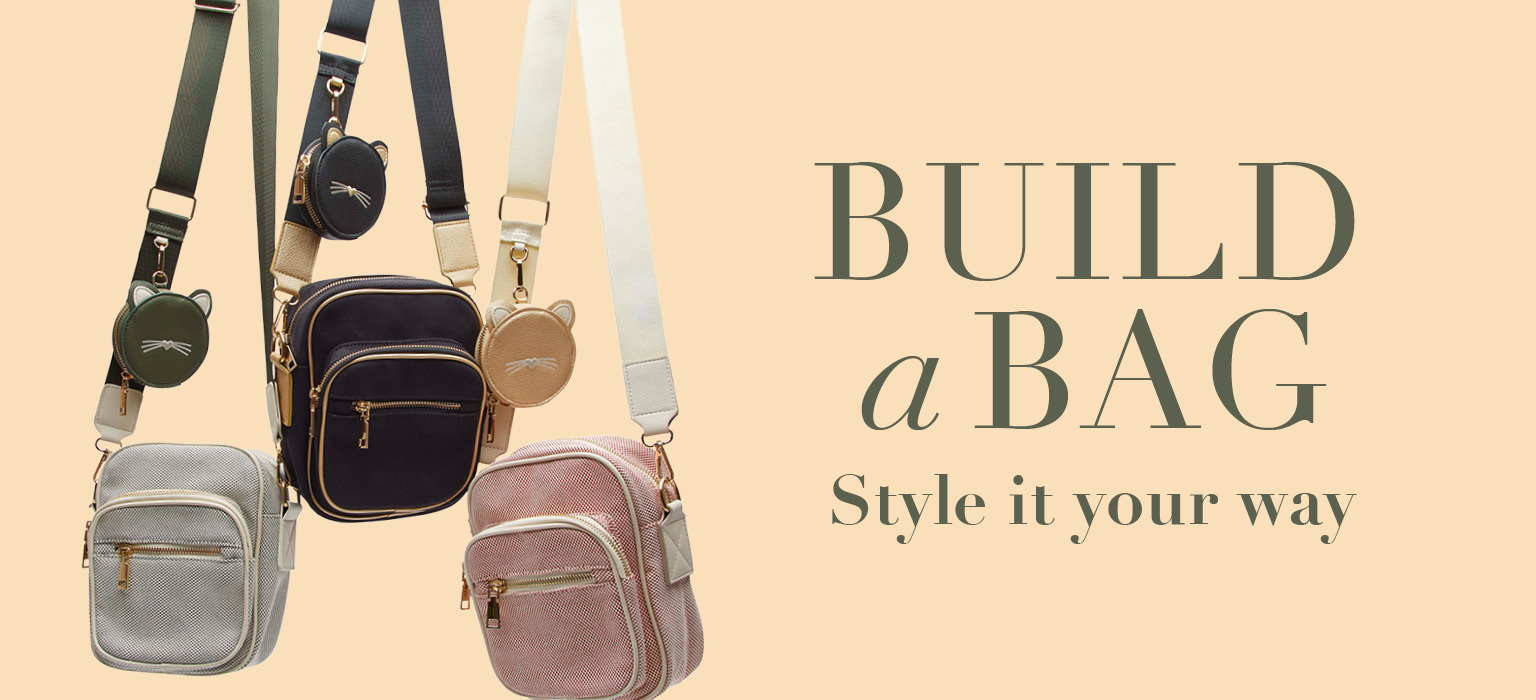 Build Your Own Bag: Mix & Match Bag Accessories | Taking Shape AU