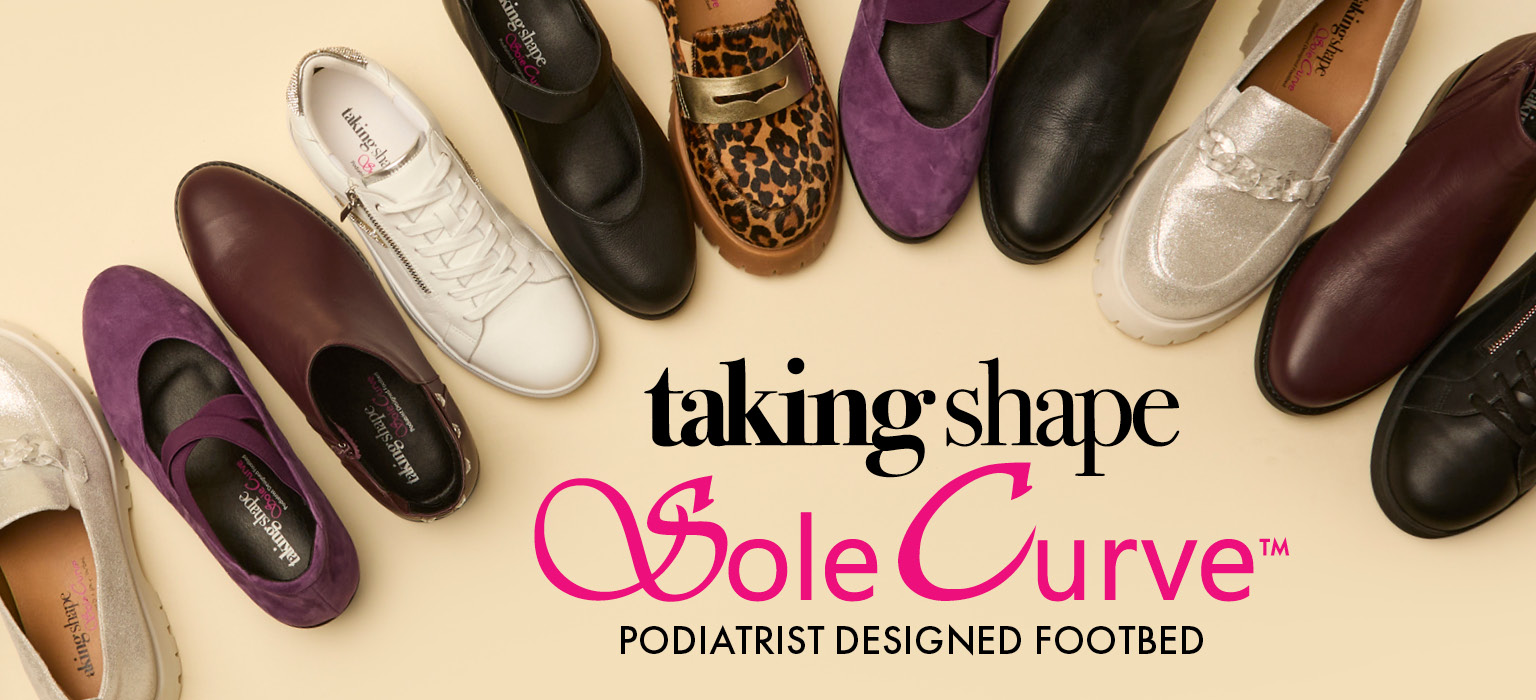 Women's Sole Curve Orthotics & Insoles | Taking Shape AU