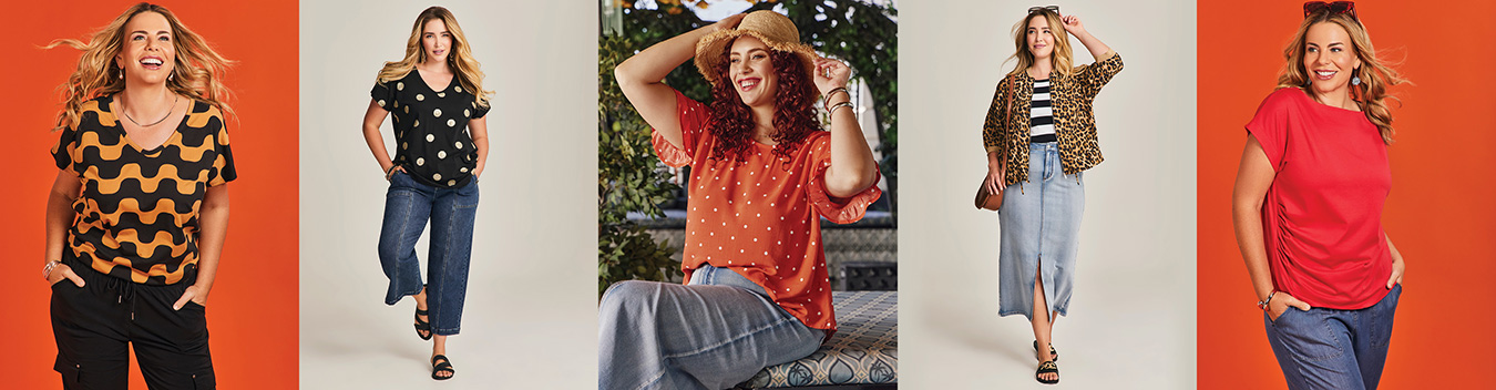 Plus Size Casual Clothing, Curve Casual Clothes | Taking Shape NZ