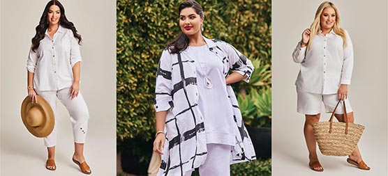 White Plus Size Clothing Australia Online | Taking Shape AU