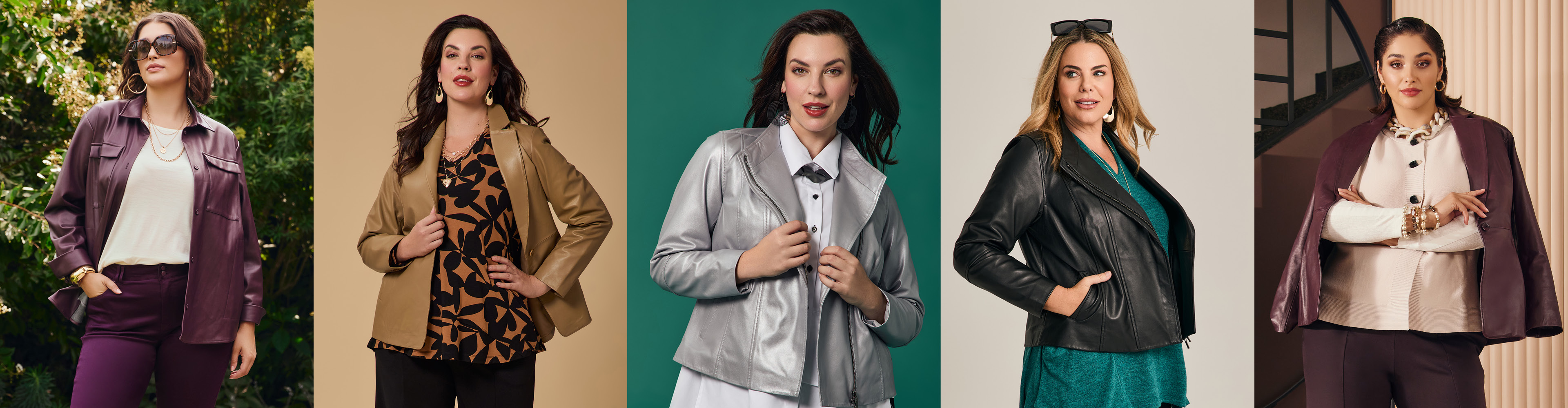 Plus Size Leather & Faux Leather Jackets, Skirts & Shoes | Taking Shape AU