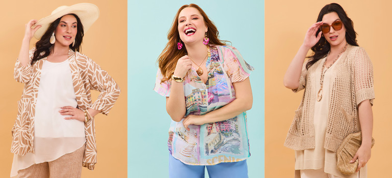 Plus Size Layering Tops & Clothing | Taking Shape AU