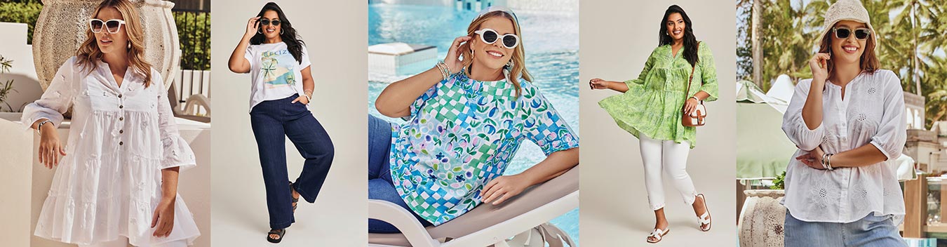 Plus Size Cotton Clothing, Dresses, Tops & More | Taking Shape AU
