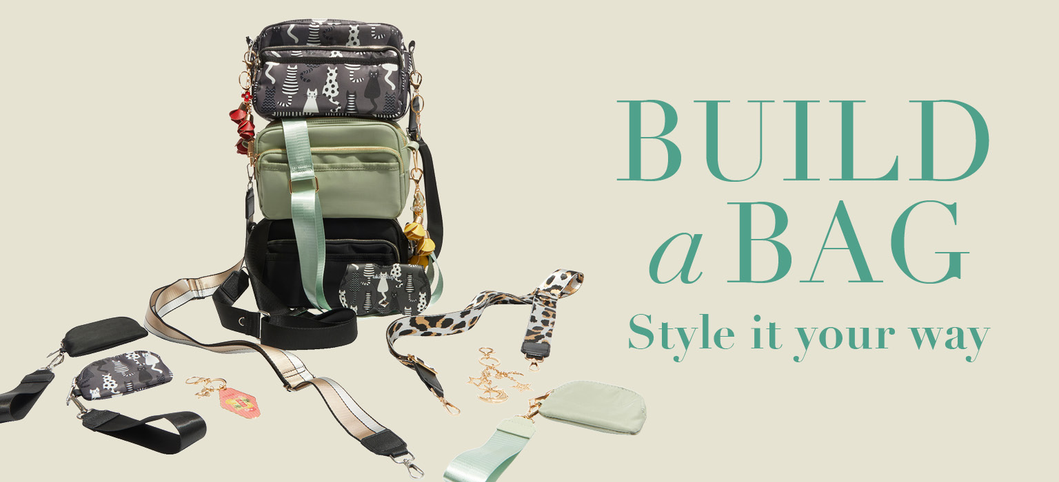 Build Your Own Bag: Mix & Match Bag Accessories | Taking Shape AU